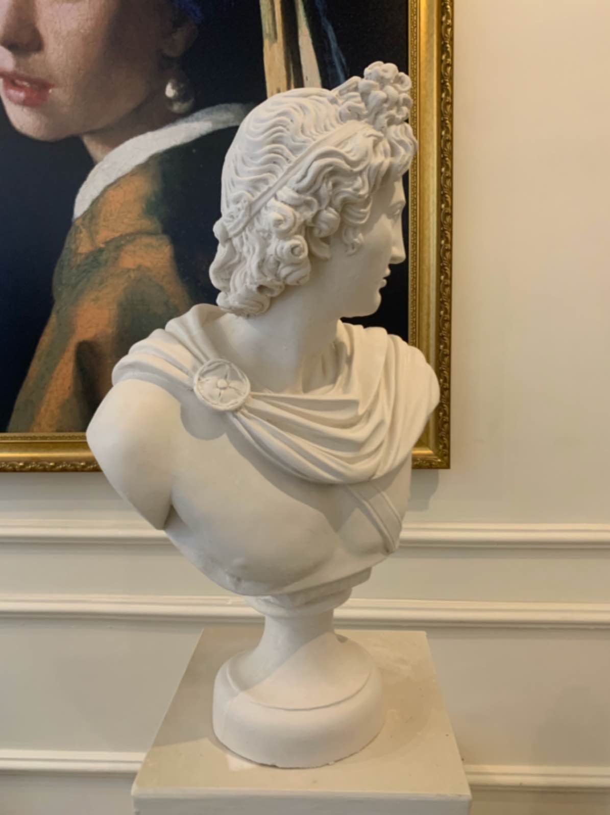 Apollo (Apollon) Belvedere Büst Heykel – Hellenista Design